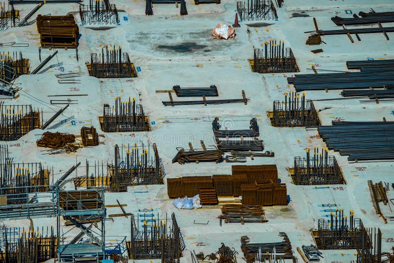 Basic Construction of Construction Sites Stock Image - Image of work ...