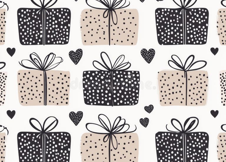 A Basic Design Template Includes a Random Mix of Confetti and Endearing ...