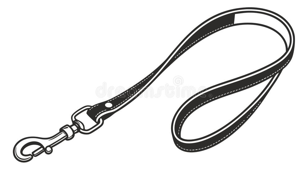 Basic Dog Leash Stock Illustrations – 130 Basic Dog Leash Stock ...