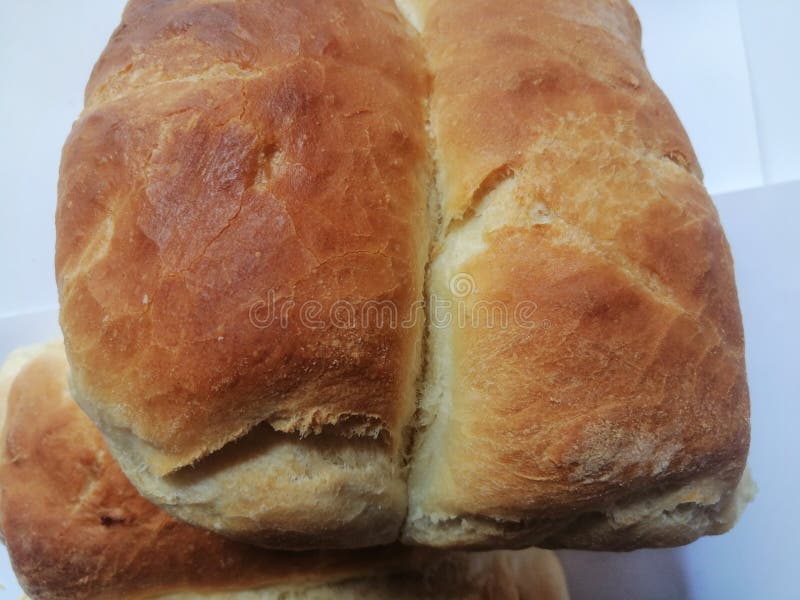 Basic Domestic Bread Homemade Stock Image - Image of food, icing: 178694313