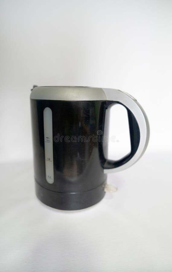 Basic Electric Kettle for Water and Coffee Heater Stock Image - Image ...