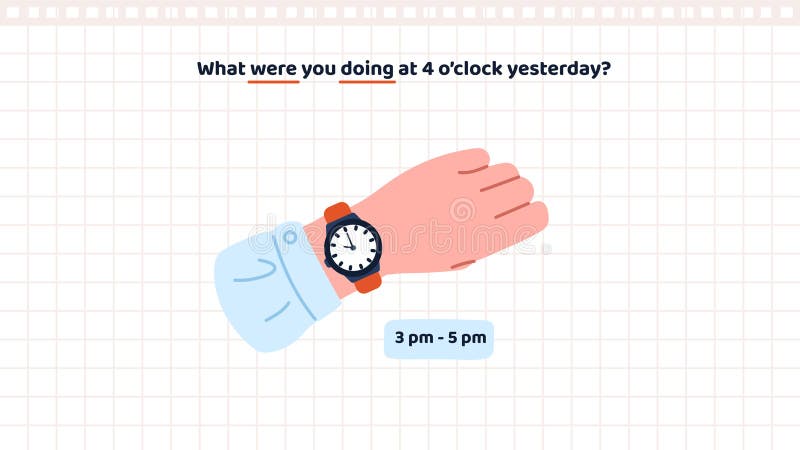 Basic English Grammar Vector Illustration Stock Illustration ...