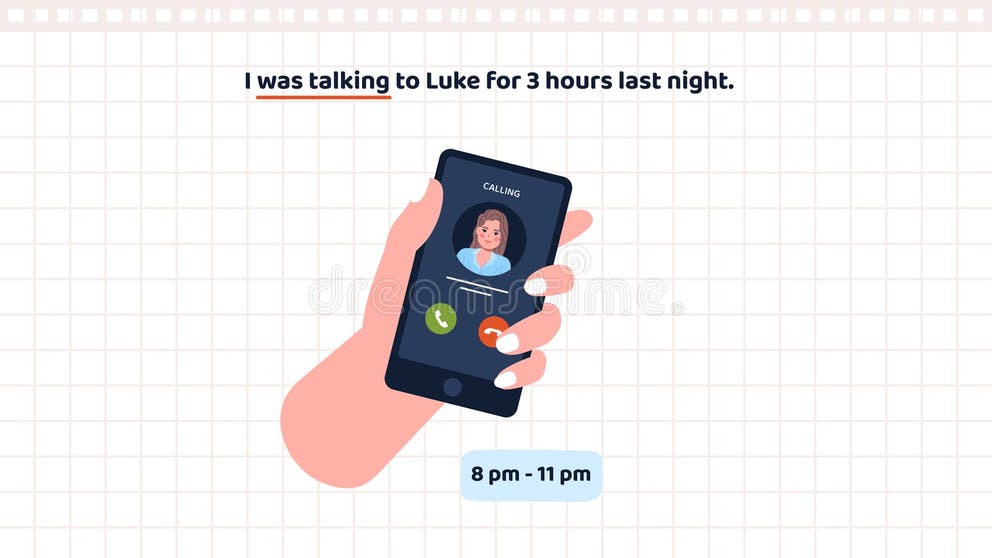 Past Continuous Stock Illustrations – 83 Past Continuous Stock ...