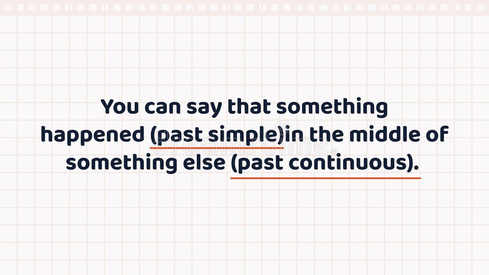 Past Continuous Stock Illustrations – 83 Past Continuous Stock ...