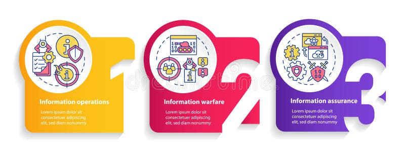 Basic Features Circle Infographic Template Stock Vector - Illustration ...