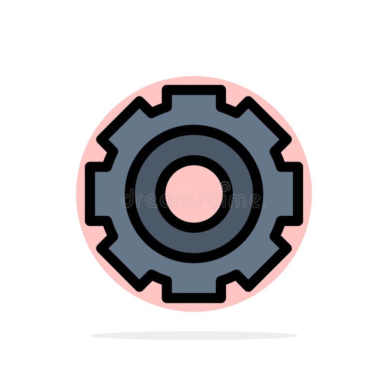 Basic, General, Job, Setting, Universal Abstract Circle Background Flat ...