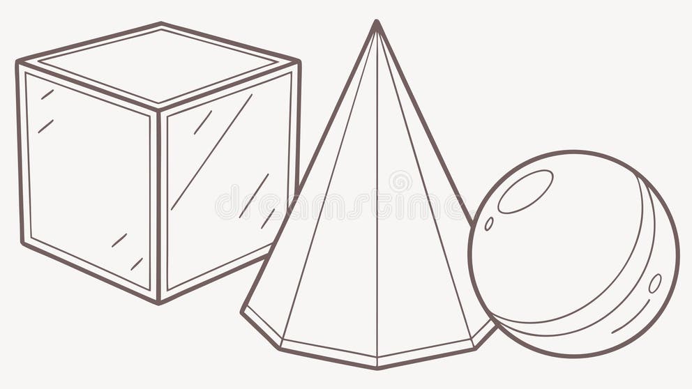 Basic Shapes Geometric Cube Stock Illustrations – 1,862 Basic Shapes ...