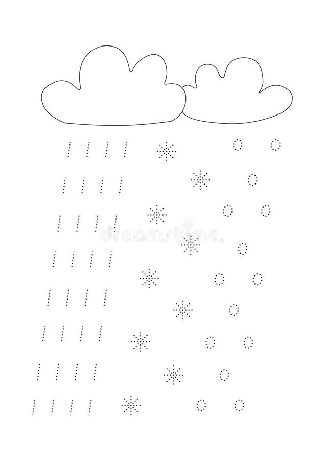 Graphomotor Exercises Stock Illustrations – 6 Graphomotor Exercises ...