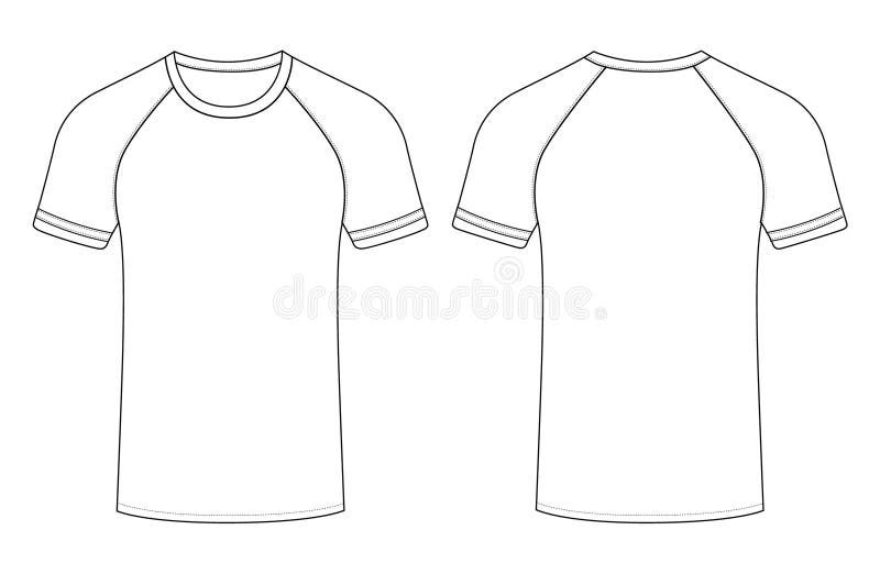 Basic T Shirt Template Illustration Stock Illustrations – 1,472 Basic T ...