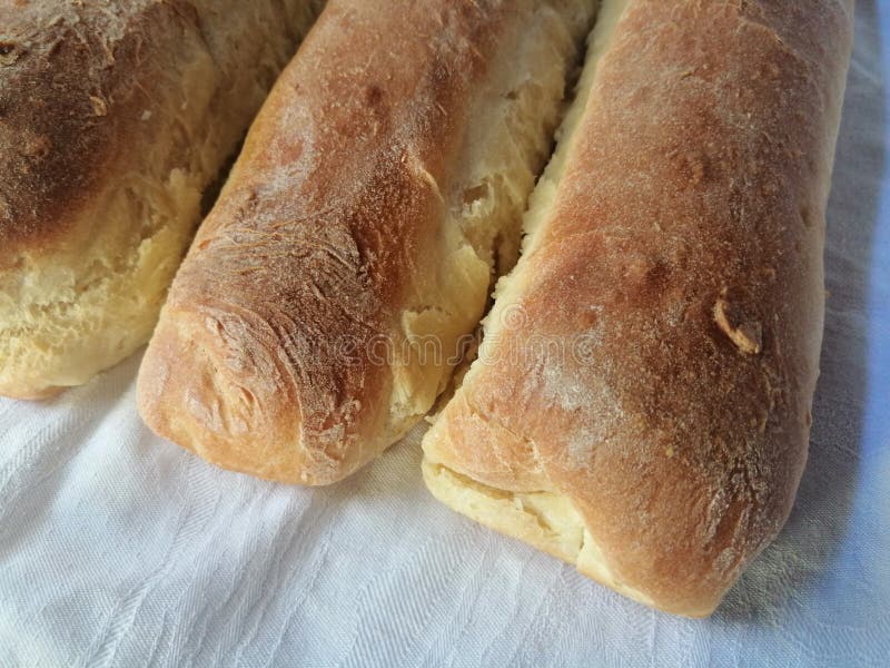 Basic Homemade Domestic Bread Stock Photo - Image of food, dish: 178455920