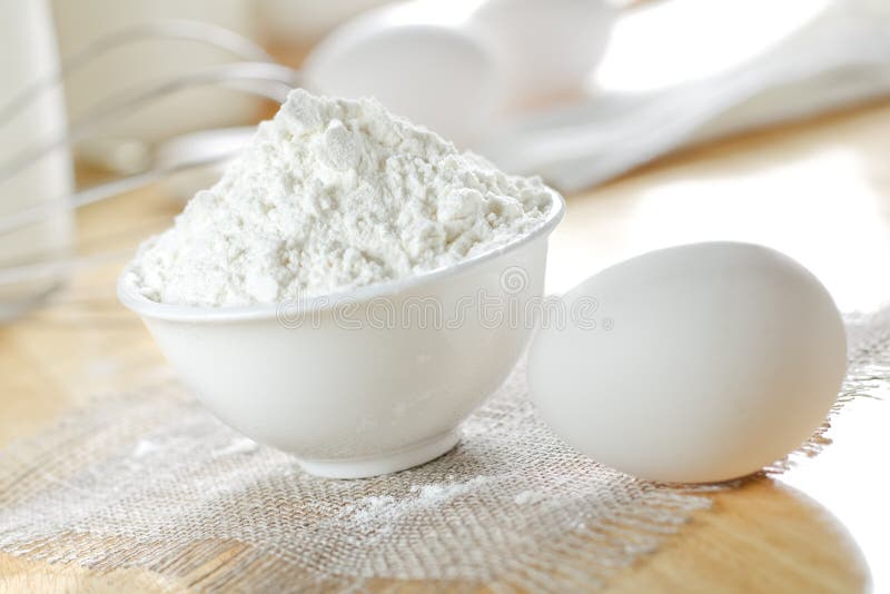 Basic Ingredients for Basic Ingredients for Baking Stock Image - Image ...