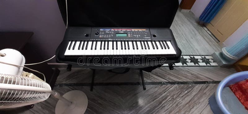 Basic Learning Piano Set on the Stand Stock Photo - Image of basic ...