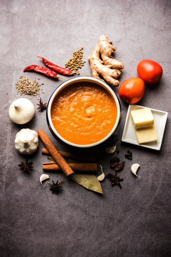 Basic Light Colours Curry for Chicken or Spicy Indian Vegetable Stock ...