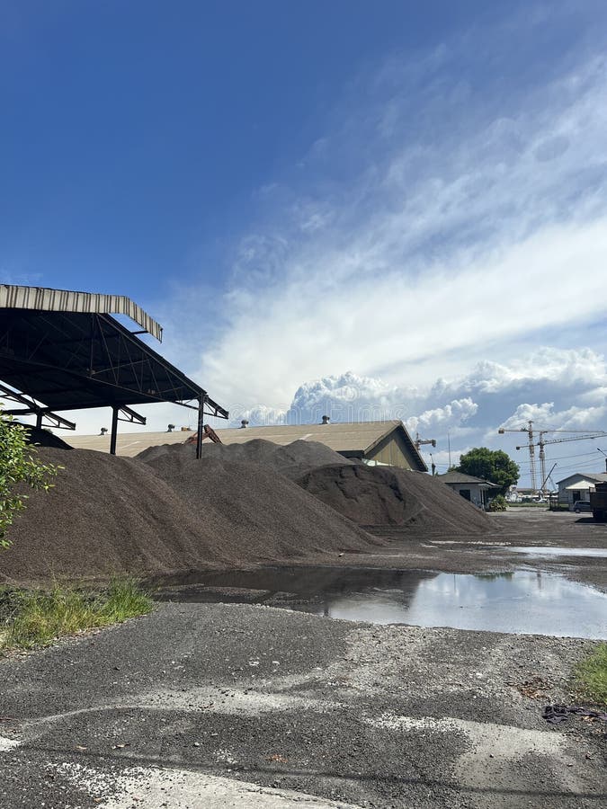 Basic Materials Factory, Fuel Factory Stock Photo - Image of factory ...