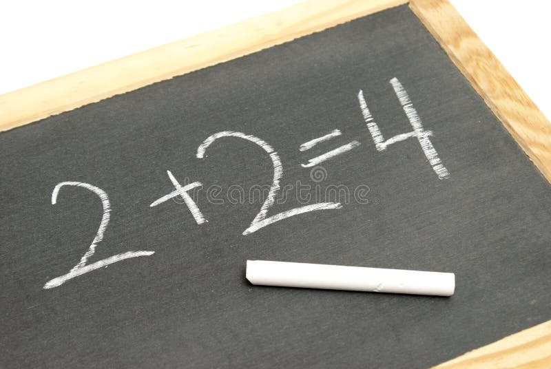 Basic Math Equation stock photo. Image of elementary - 22057984