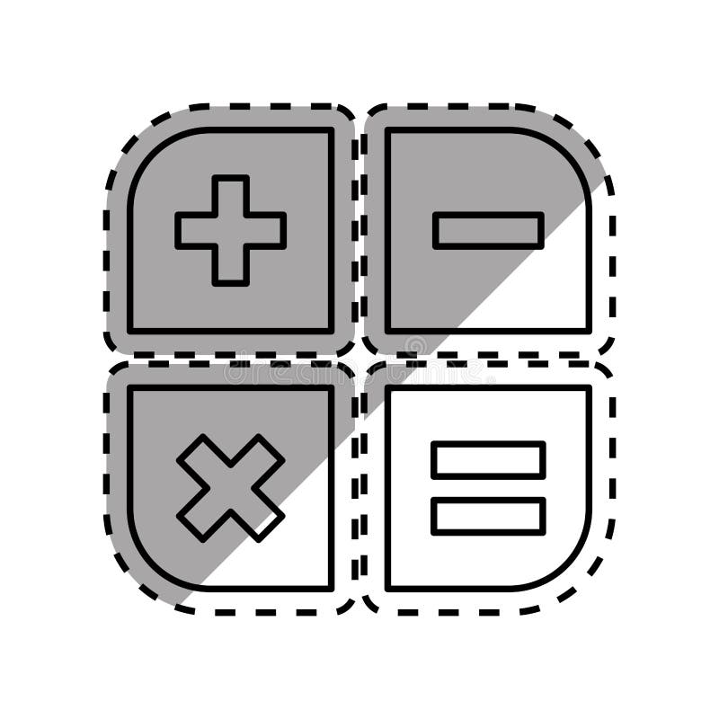 Math Operations Stock Illustrations – 537 Math Operations Stock ...