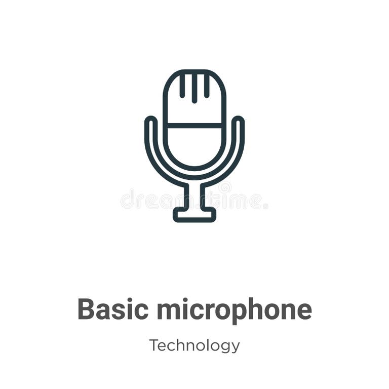 Isolated Microphone Outline Stock Illustrations – 33,965 Isolated ... Isolated Microphone Outline Stock Illustrations – 33,965 Isolated ...