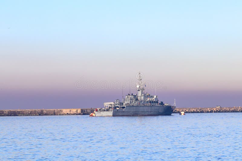 Basic Minesweeper. Russian Navy Stock Image - Image of mines, naval ...