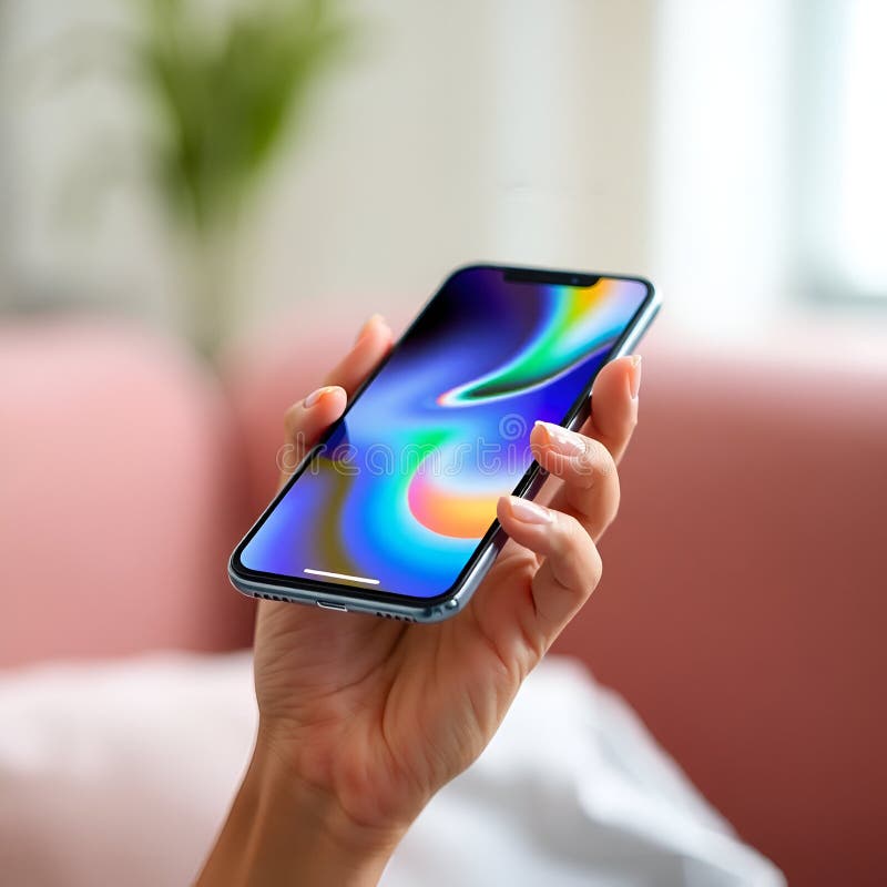 Mobile phone stock illustration. Illustration of device - 365681715