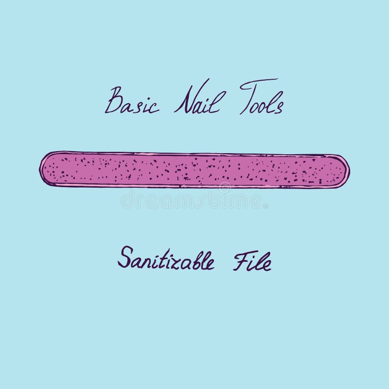 File, Hand Drawn Doodle Sketch Stock Vector - Illustration of flat ...