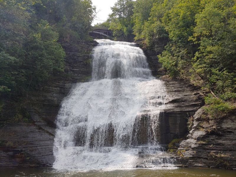 Basic Waterfall stock image. Image of basic, finest - 160881857