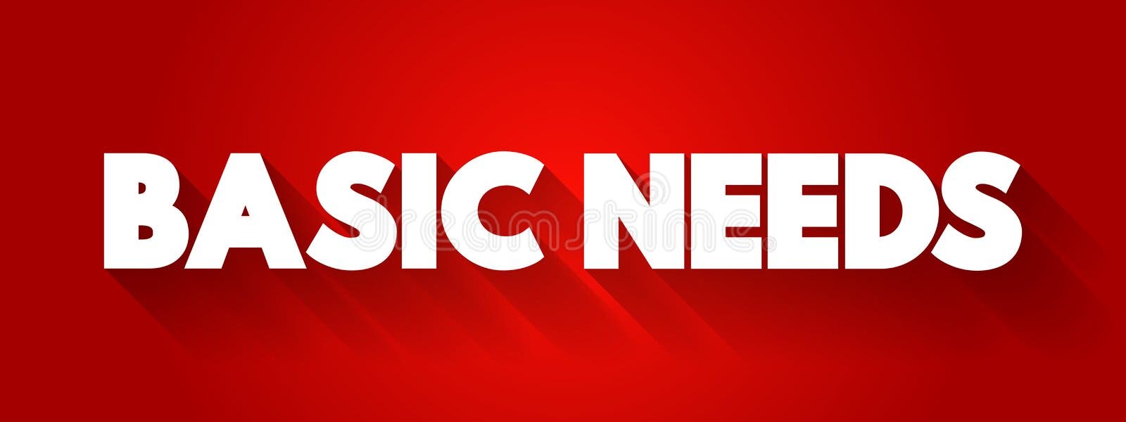 Basic Needs - One of the Major Approaches To the Measurement of ...