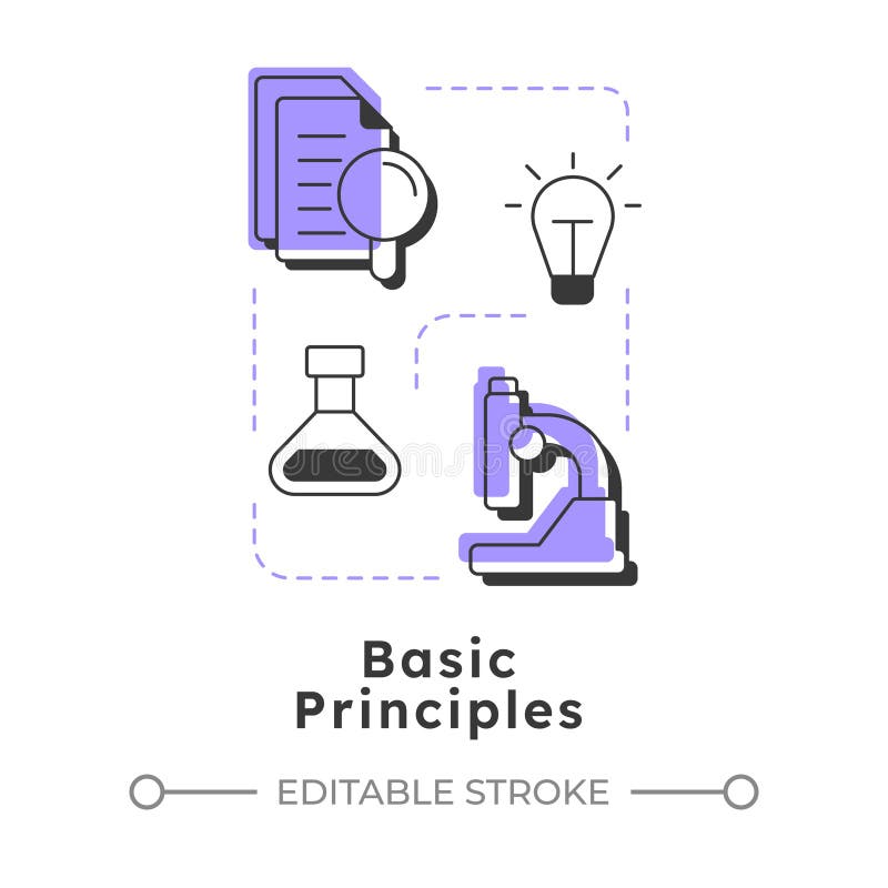 Principles Outline Concept Stock Illustrations – 702 Principles Outline ...