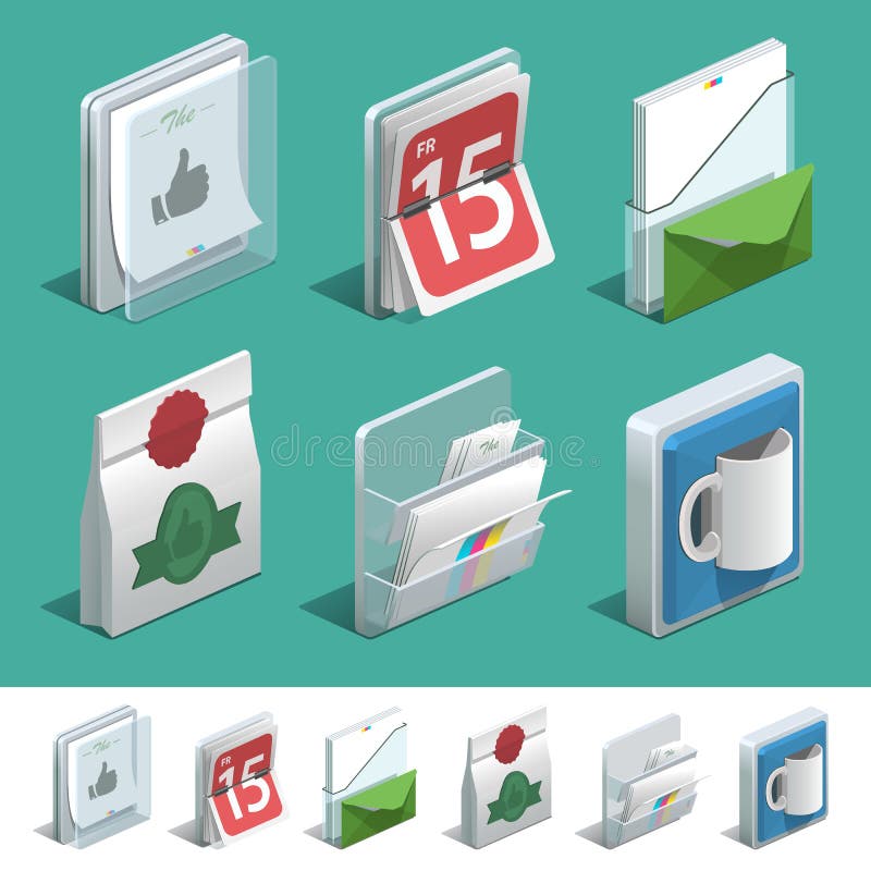 Basic Printing icon set stock vector. Illustration of equipment - 39198030