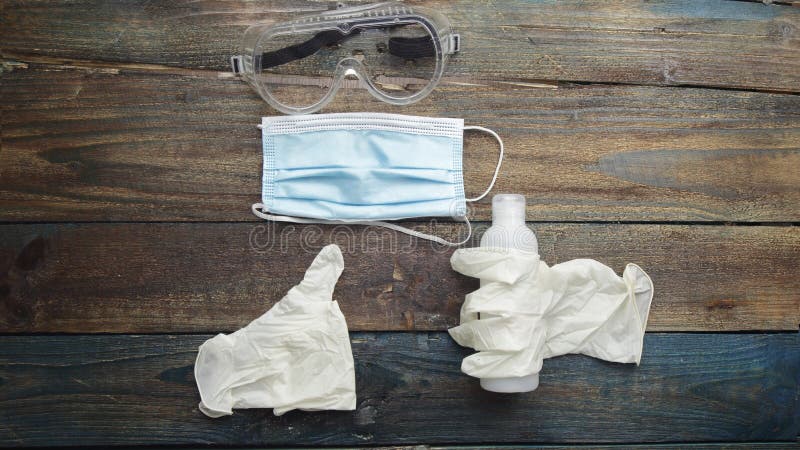Basic protection equipment stock photo. Image of gloves - 182656850