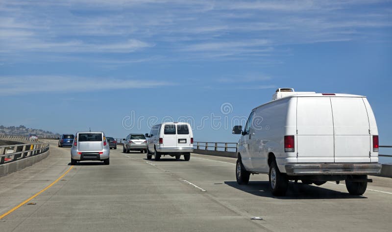 Basic Rear View Highway Traffic Stock Photo - Image of basic, view ...