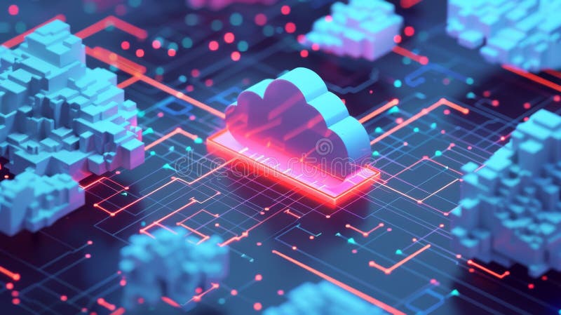 Basic Representation of Cloud-based Data Processing Stock Illustration ... Basic Representation of Cloud-based Data Processing Stock Illustration ...