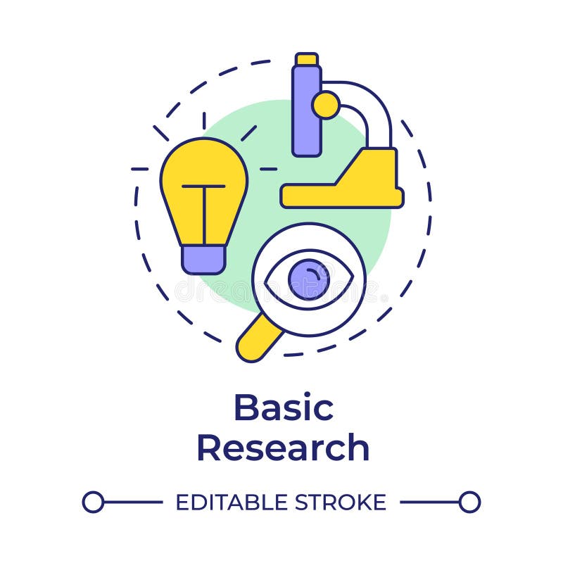Research Concept Icon Stock Illustrations – 225,589 Research Concept ...