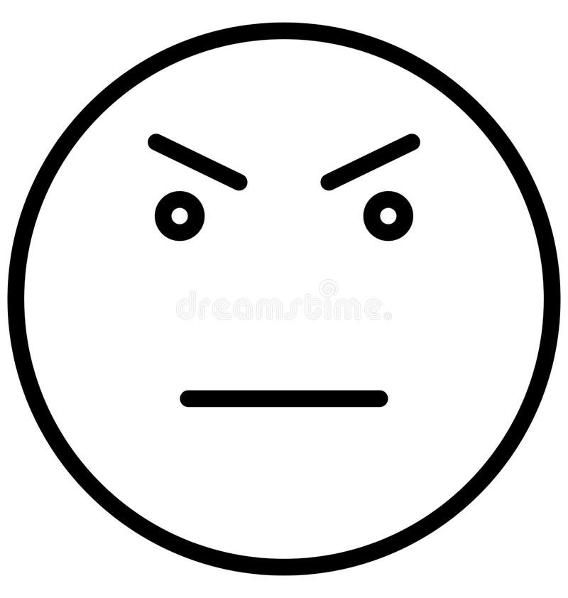 Gaze Emoticon, Stare Emoticon Vector Isolated Icon Which Can Easily ...