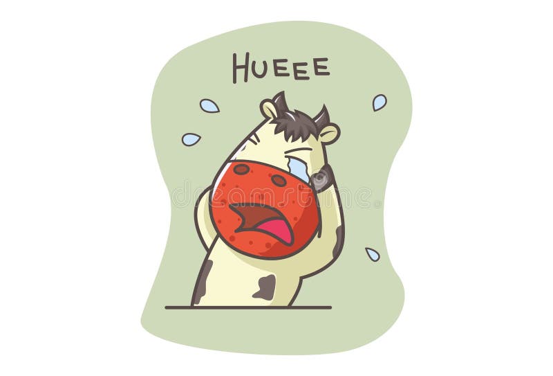 Crying Cow Stock Illustrations – 58 Crying Cow Stock Illustrations ...