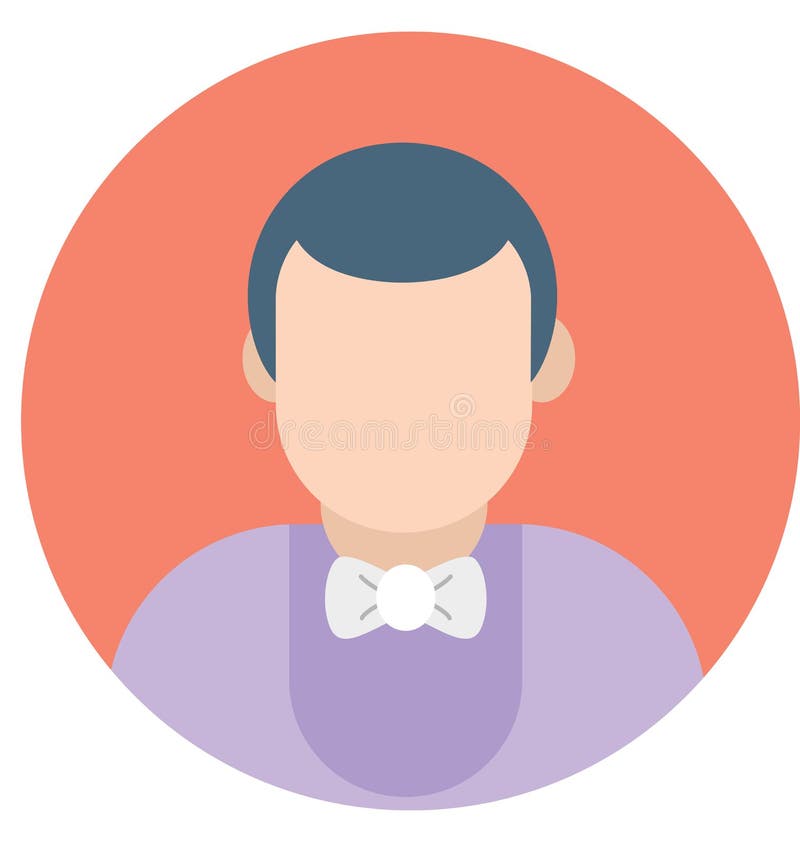 Client Color Isolated Vector Icons that Can Easily Modify or Edit Stock ...