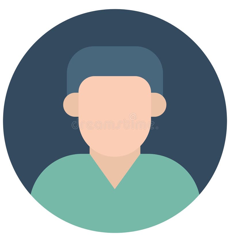 Fashion Boy Color Isolated Vector Icons that Can Easily Modify or Edit ...