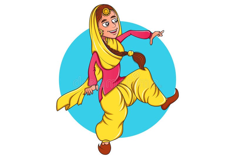 Sardarni Dancing Stock Illustrations – 23 Sardarni Dancing Stock ...