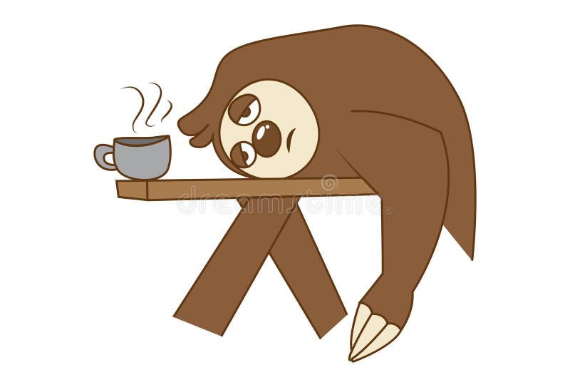 Sloth Sad Stock Illustrations – 158 Sloth Sad Stock Illustrations ...