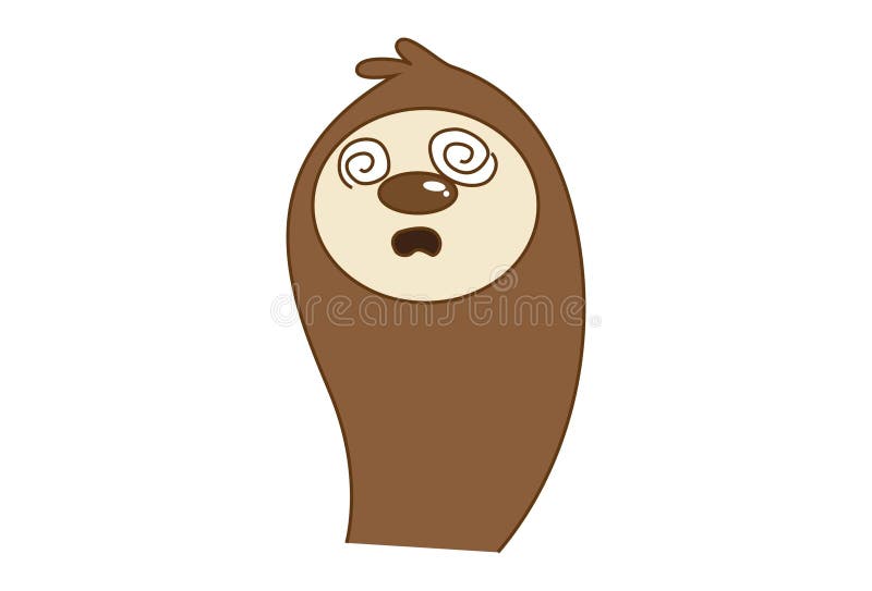 Sloth Sad Stock Illustrations – 87 Sloth Sad Stock Illustrations ...