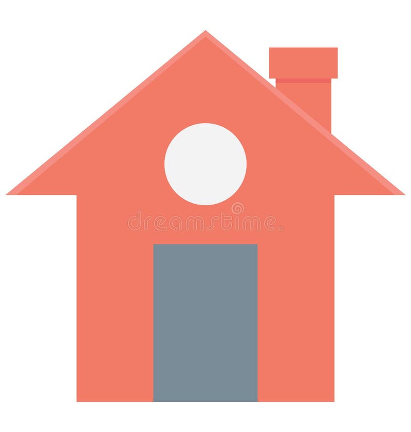 Hut Color Vector Icon Which Can Be Easily Modified or Edit Stock Vector ...