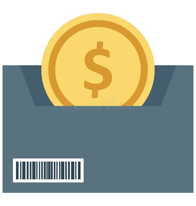 Insert the coin stock vector. Illustration of instruction - 2398346