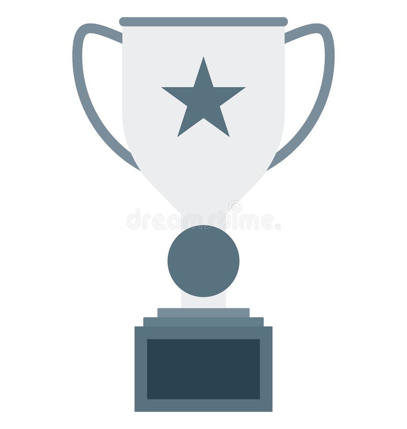 Trophy Color Isolated Vector Icon that Can Be Easily Modified or Edit ...