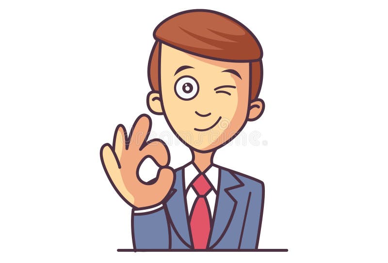 Boy Ok Sign Stock Illustrations – 409 Boy Ok Sign Stock Illustrations ...