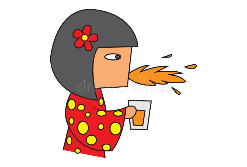 Spitting Girl Stock Illustrations – 27 Spitting Girl Stock ...