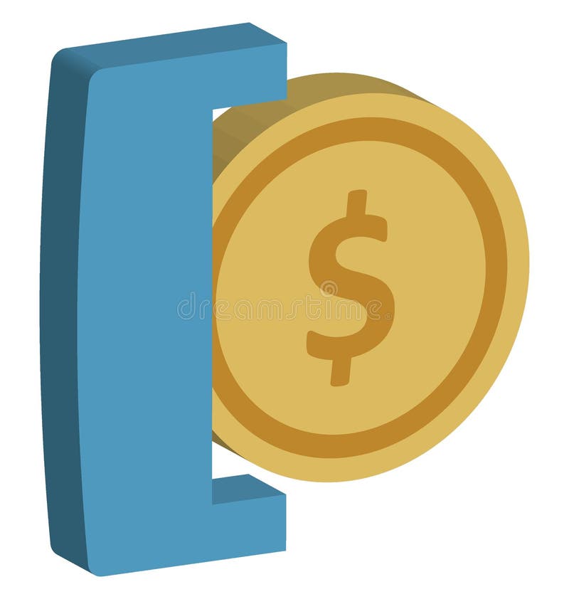Coin Insert Color Icon Isolated and Vector that Can Be Easily Modified ...