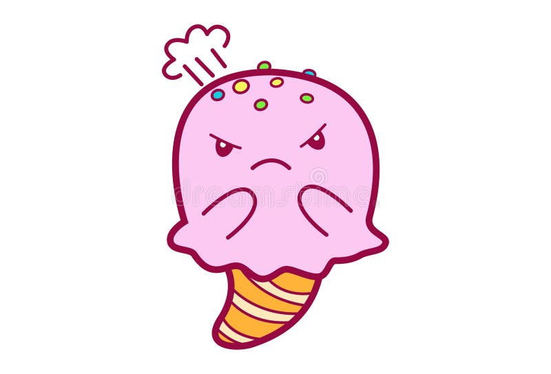 Angry Ice Cream Stock Illustrations – 367 Angry Ice Cream Stock ...