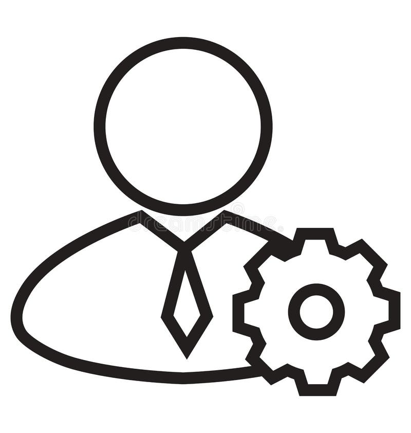 Management Isolated Vector Icon that Can Be Easily Modified or Edit ...