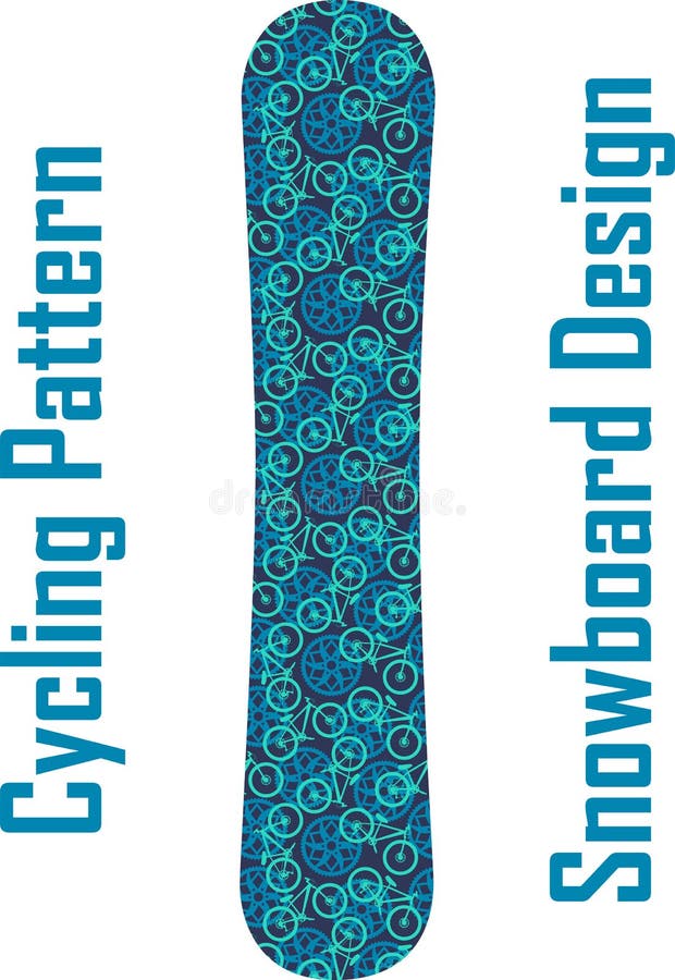 Snowboard design vector stock vector. Illustration of pack - 138651550