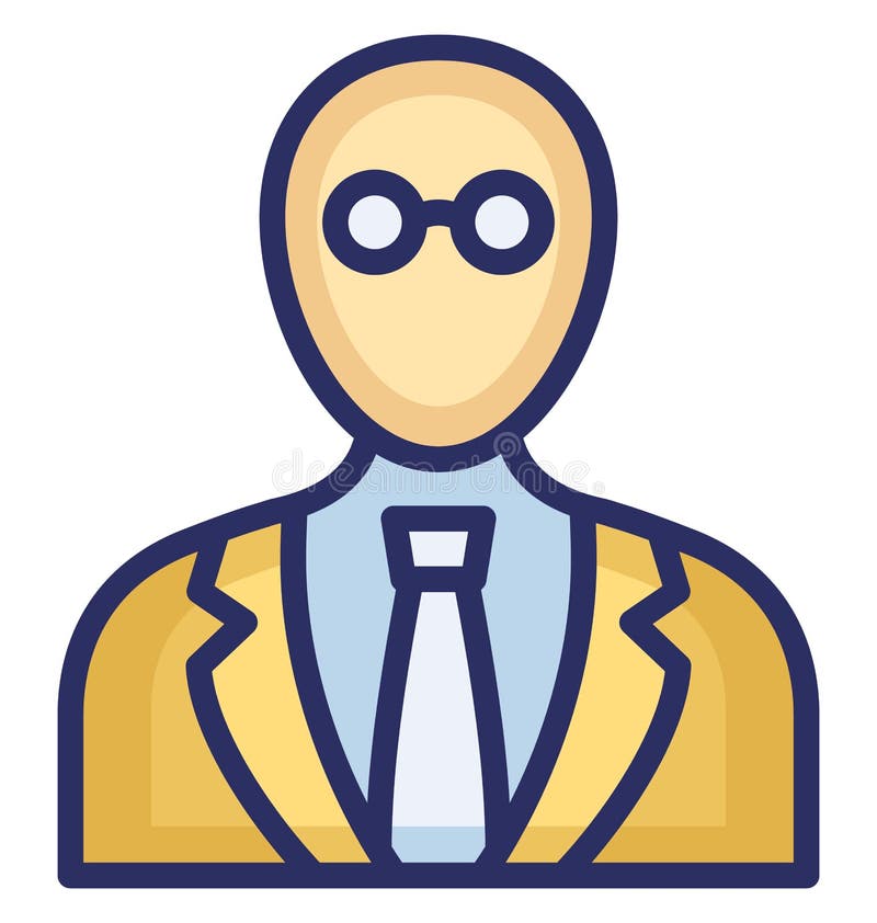 Boss Vector Icon Which Can Easily Modify or Edit Stock Vector ...