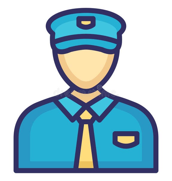 Driver Vector Icon Which Can Easily Modify or Edit Stock Vector ...